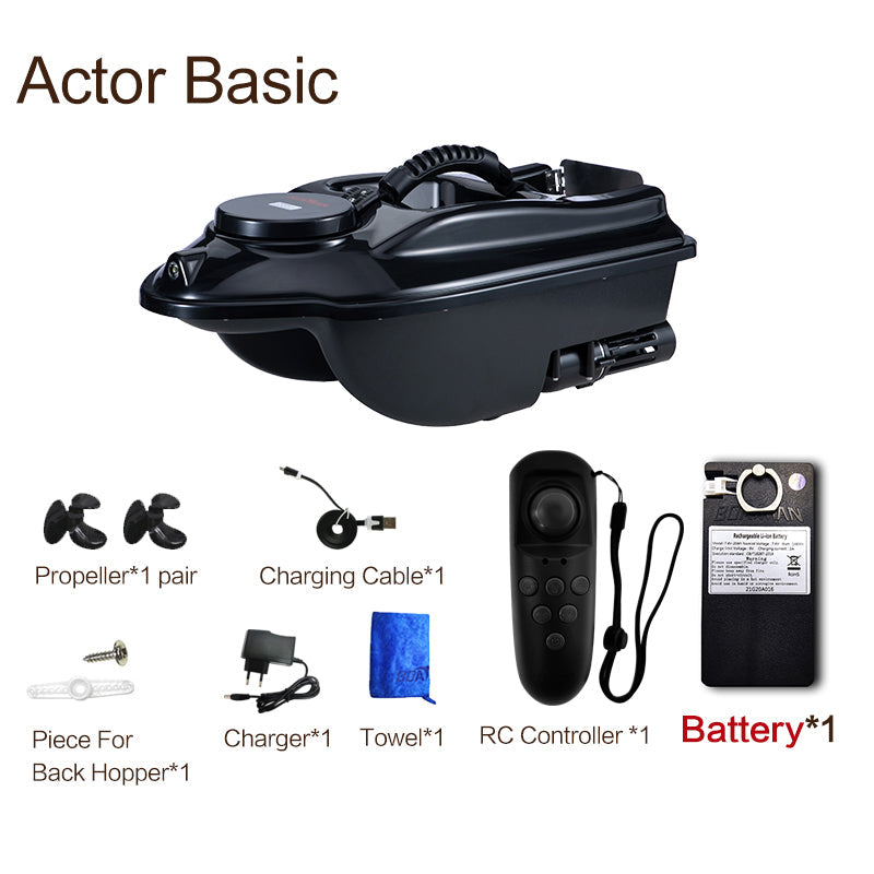 Actor Mk4i Basic - Black (With sidelights) – BoaTmanZA.com
